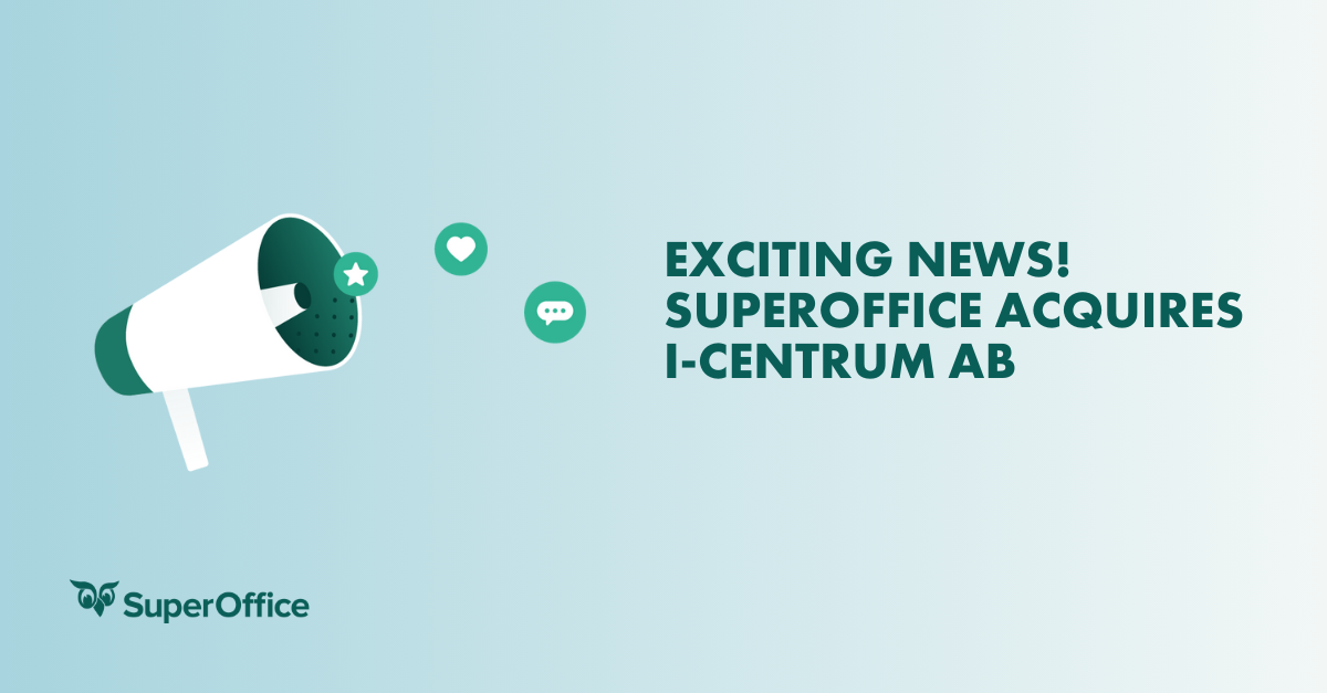 SuperOffice Acquires i-Centrum as First Strategic Move Following Axcel ...